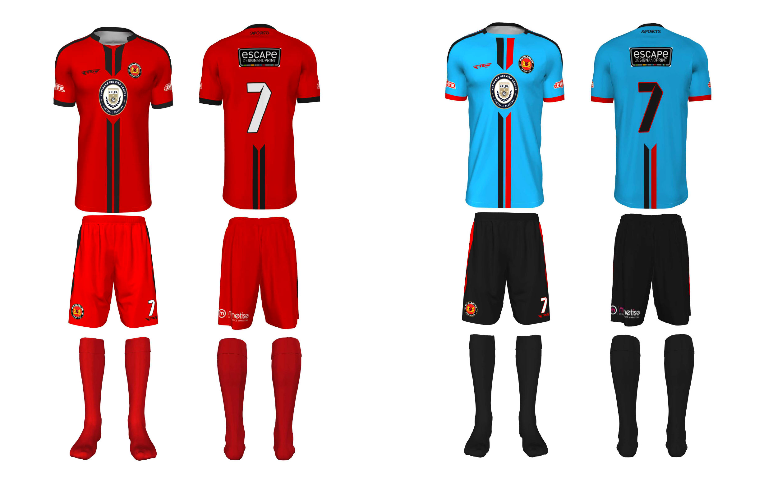 2018/19 Kit And Training Gear Reveal – Mickleover Football Club