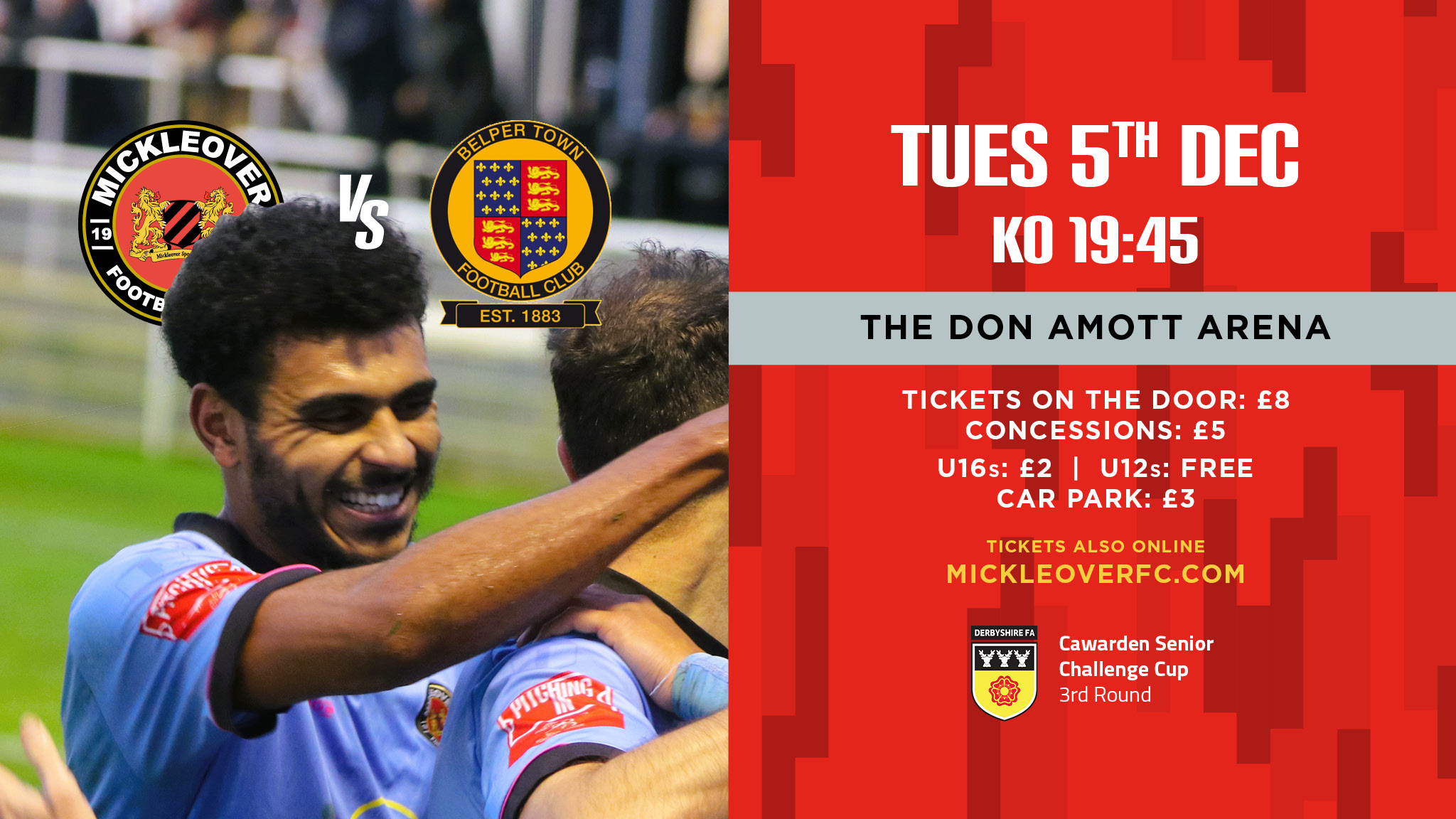 Sports Up For The Cup – Mickleover Football Club