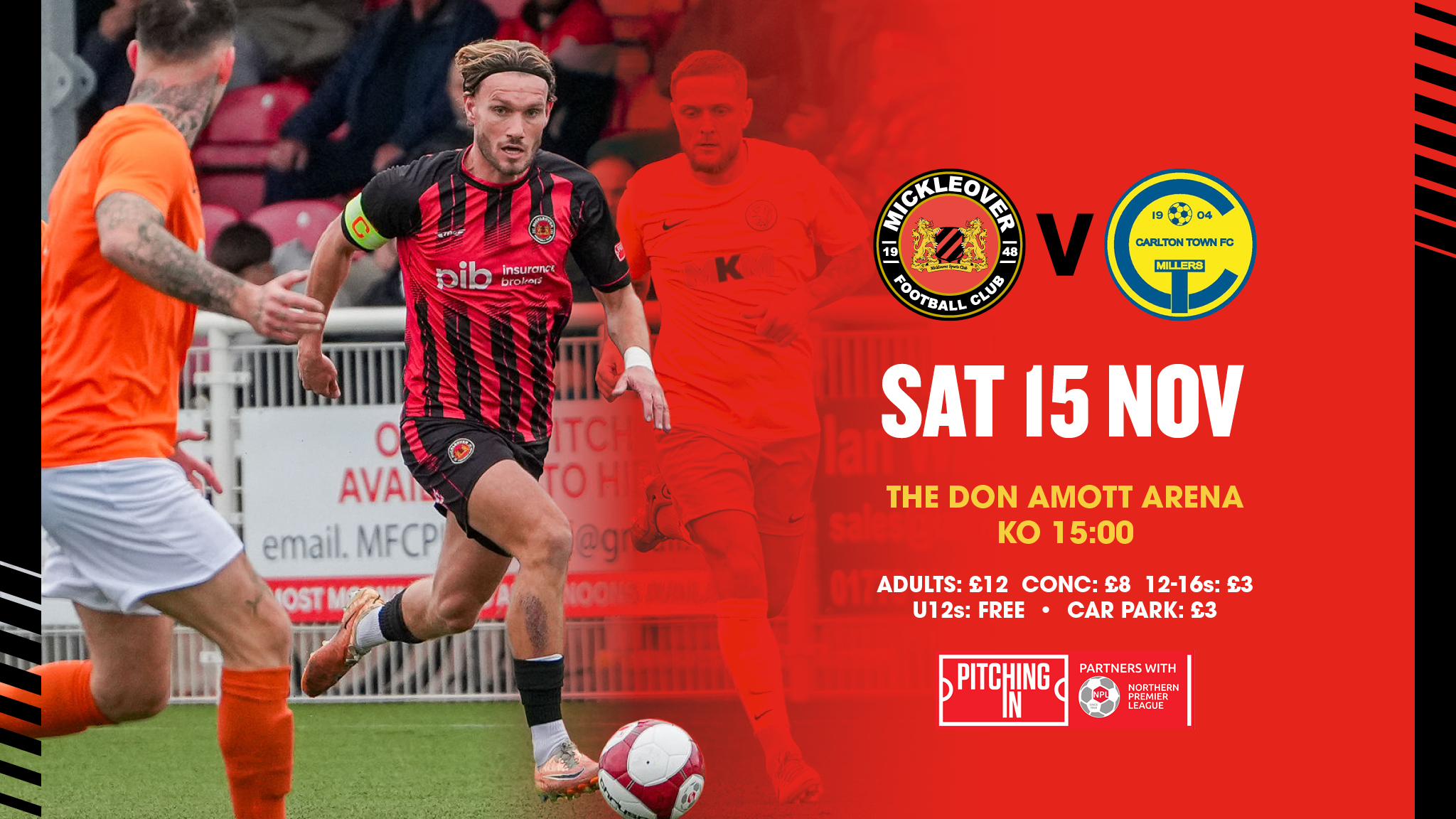 The Table Toppers Come to the Arena – Mickleover Football Club
