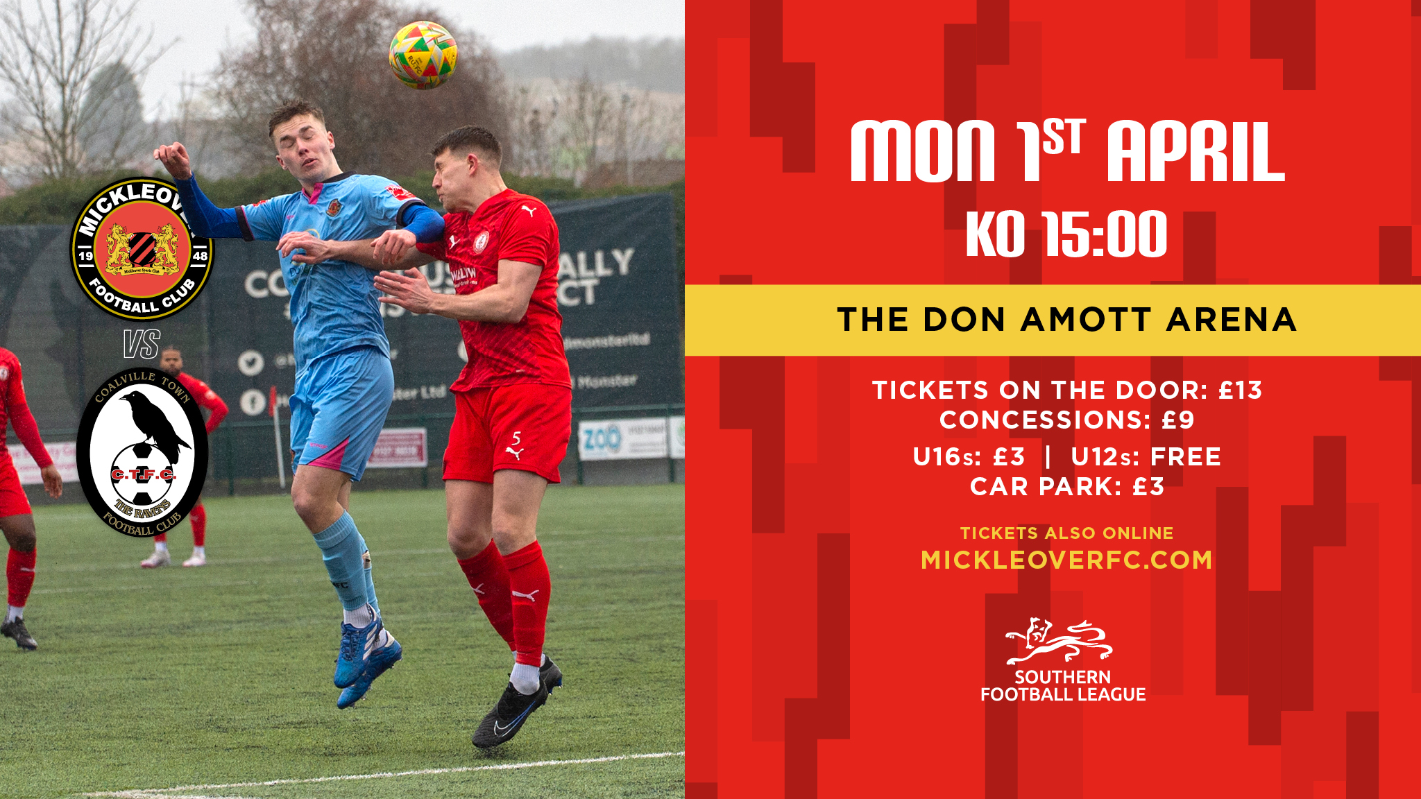 It’s Coalville Again… – Mickleover Football Club