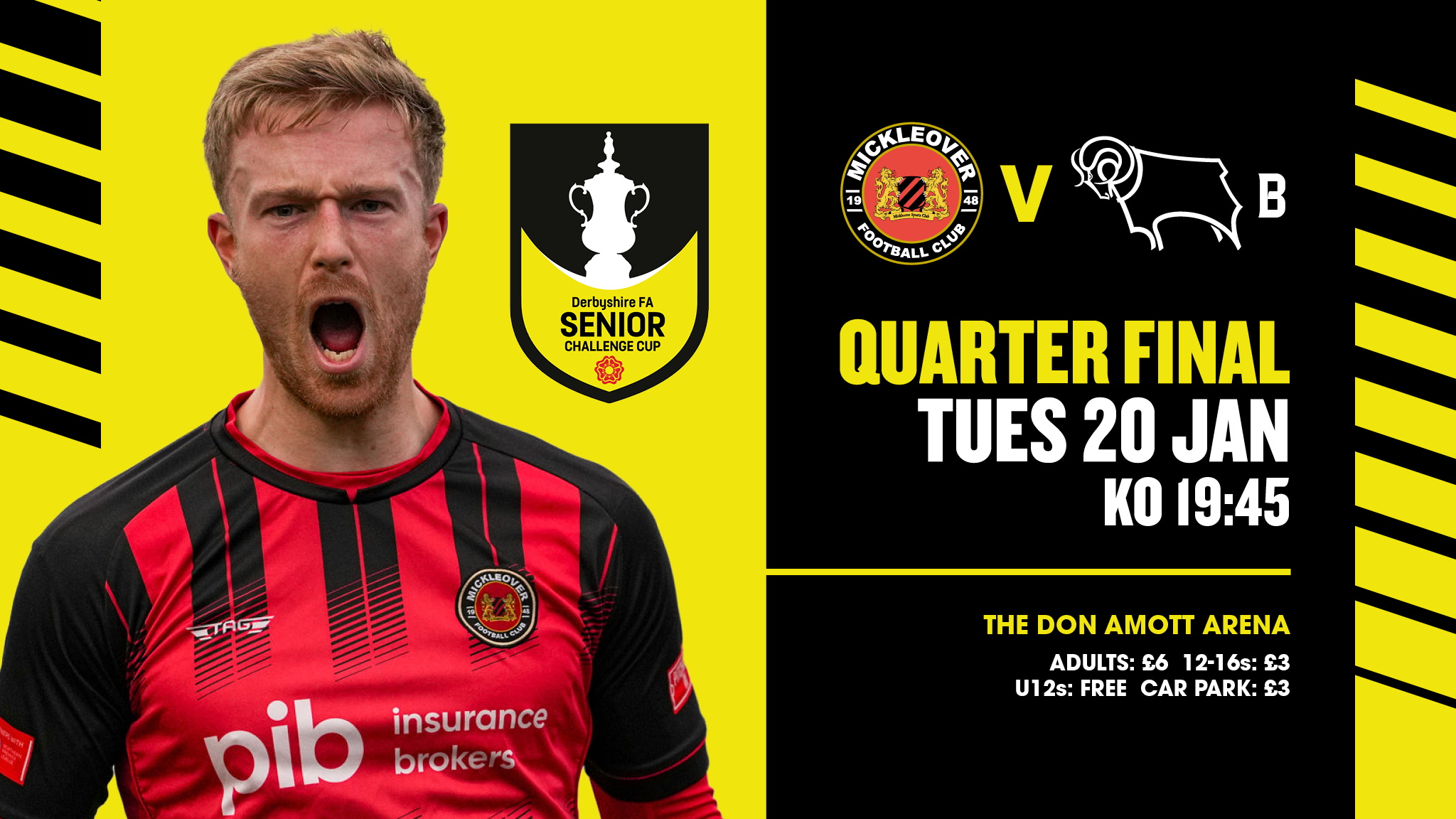 We Welcome Rams Youngster’s in the Cup – Mickleover Football Club