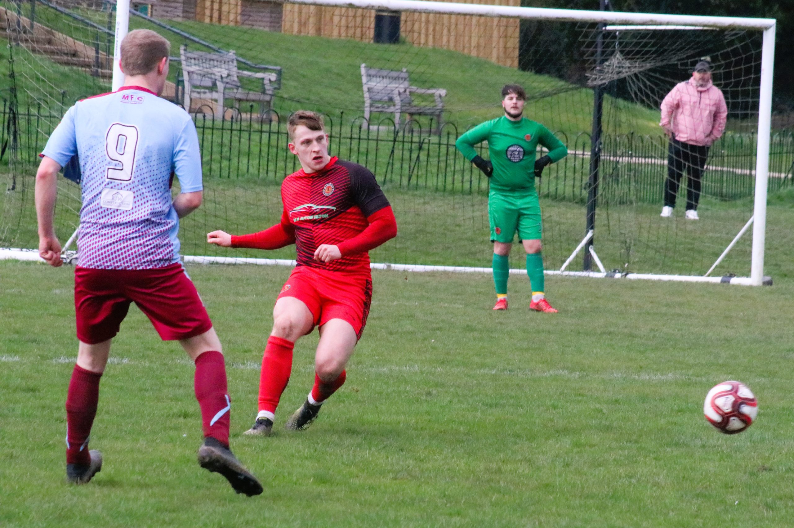 Palmer Free Kick Seals the Deal – Mickleover Football Club
