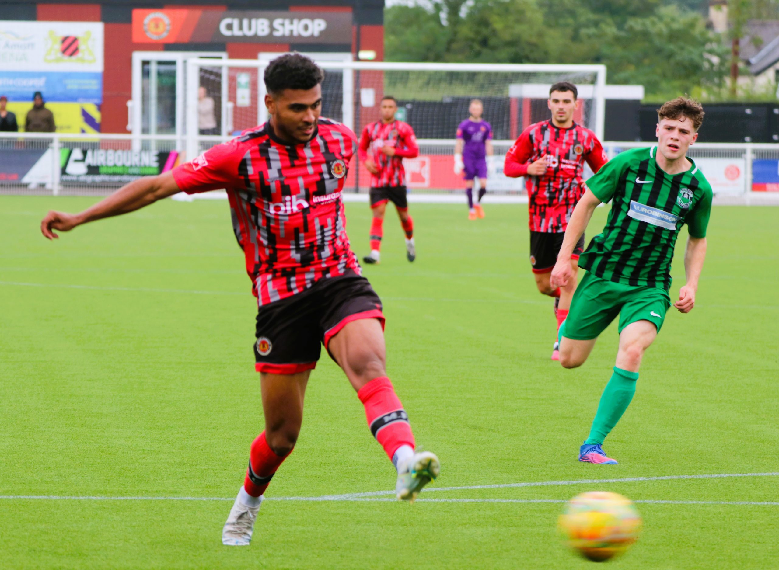 Barnes Hits Four – Mickleover Football Club