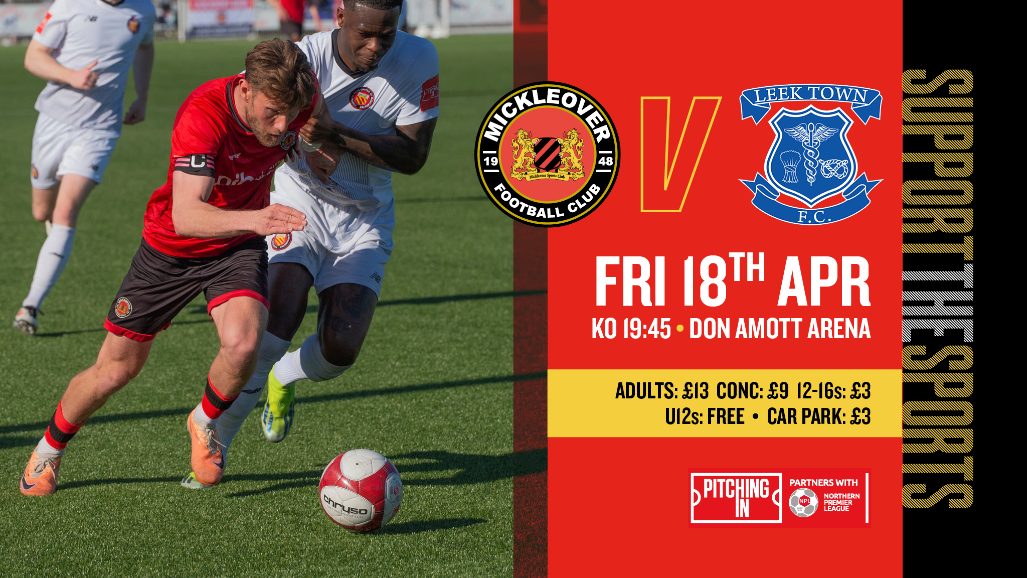 Easter Double Header – Mickleover Football Club