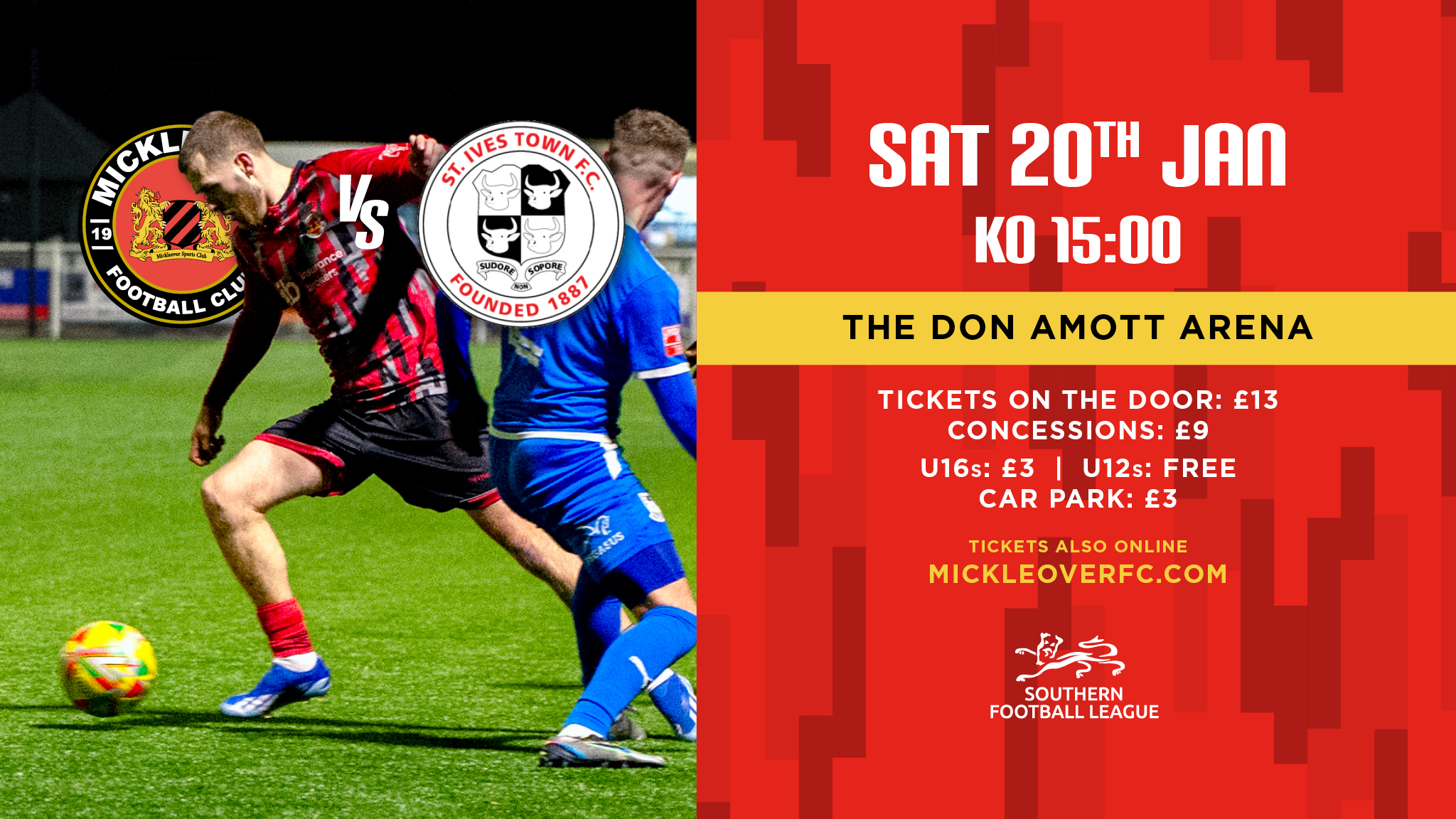 Let’s Go For A Double – Mickleover Football Club