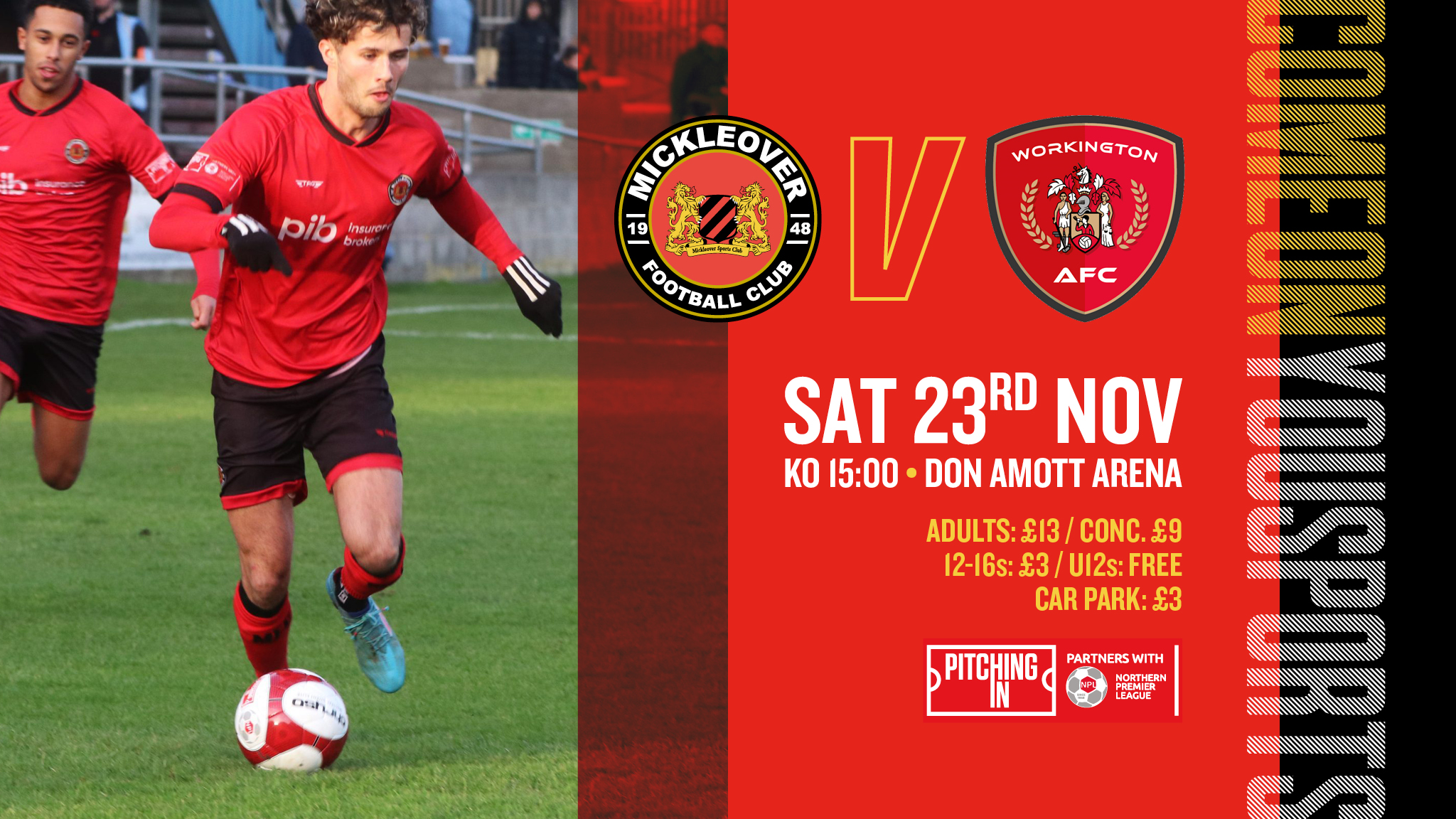 Sports seek to end losing run as Workington visit – Mickleover Football ...